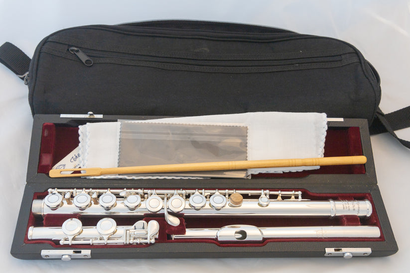 Miyazawa MS-95S Flute *Silver headjoint *Made in Japan *Cleaned & Serv ...